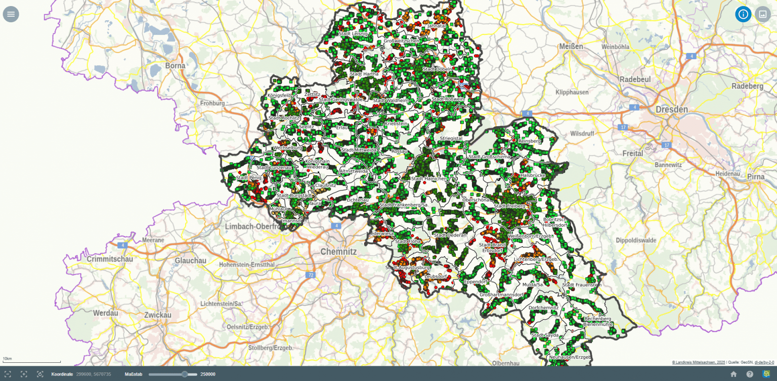 Breitbandausbau Mittelsachsen